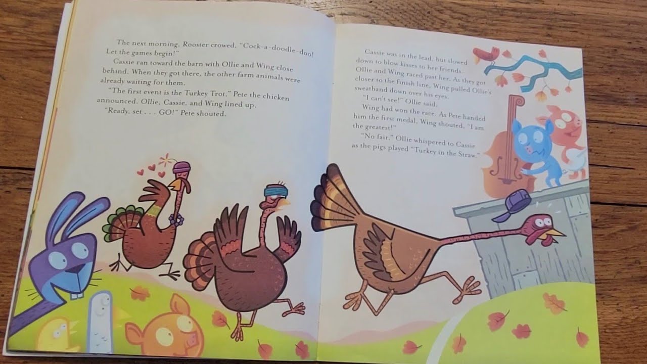 The Great Turkey Race, read aloud - YouTube