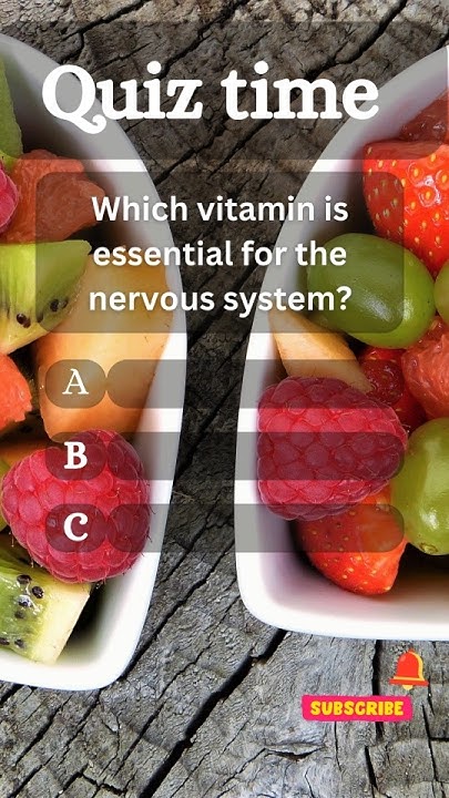 Essential vitamins #education #vitamin #quiz #trivia #funquizs # ...