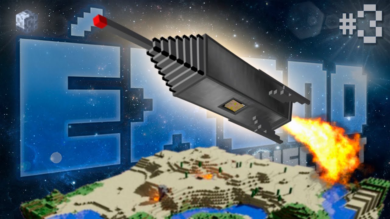 ÉXODO #3 🚀🌚 VIAJAMOS A LA LUNA ⛏️ MINECRAFT - YouTube