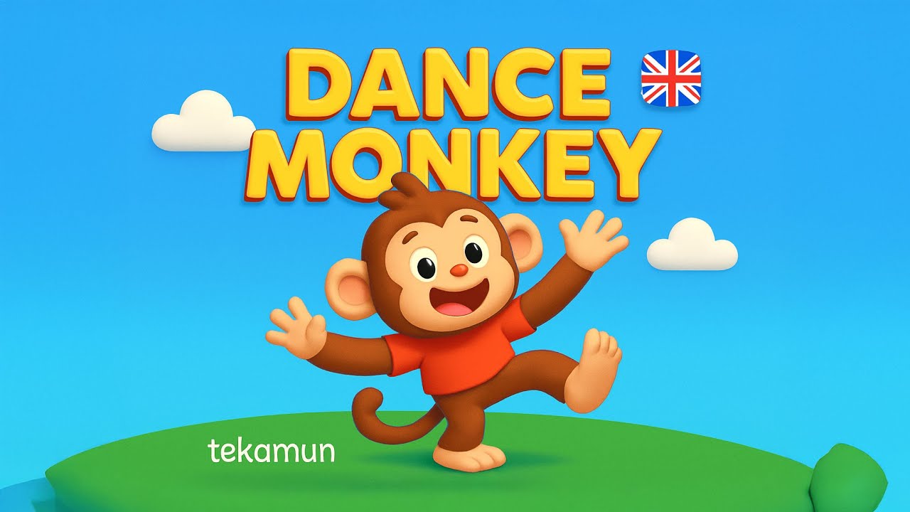 🎵 🇺🇸 Dance Dance Monkey Dance | Fun Jungle Dance Song for Kids | Move ...
