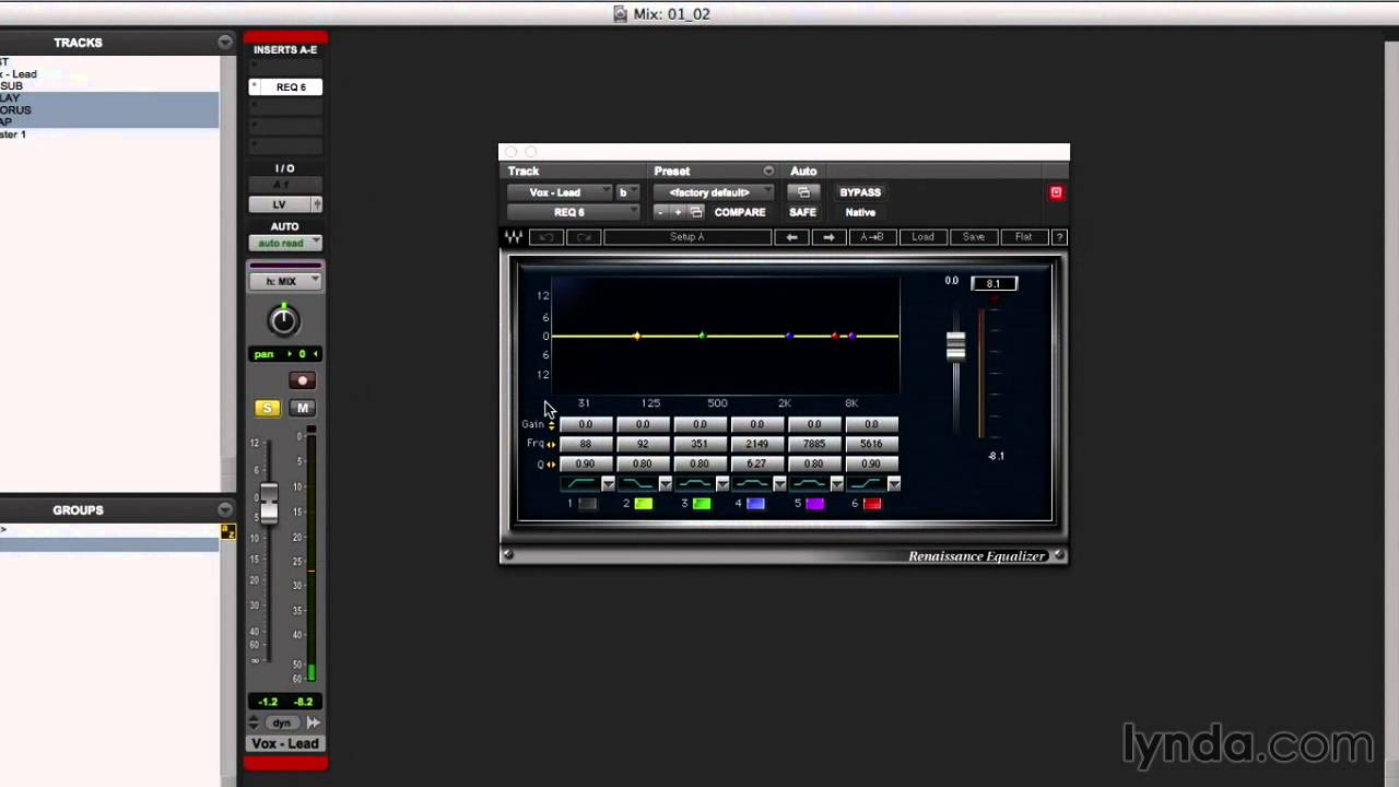 02 02 Sculpting the tone with Renaissance EQ - YouTube