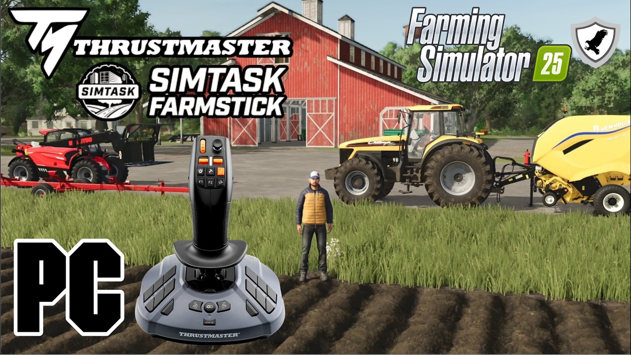 Thrustmaster SimTask Farmstick Unboxing | FS25 - YouTube