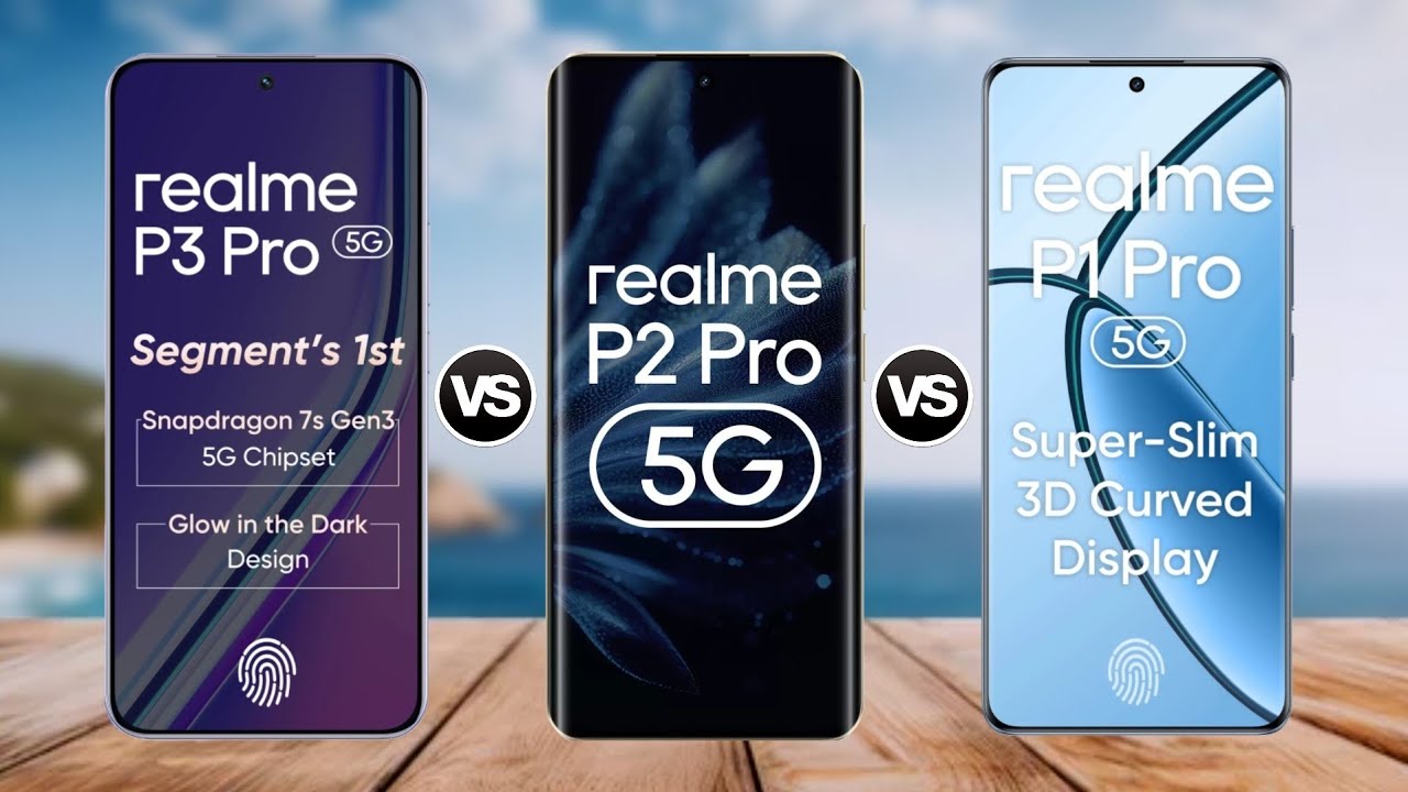 Realme P3 Pro Vs Realme P2 Pro Vs Realme P1 Pro || Specs Comparison ...