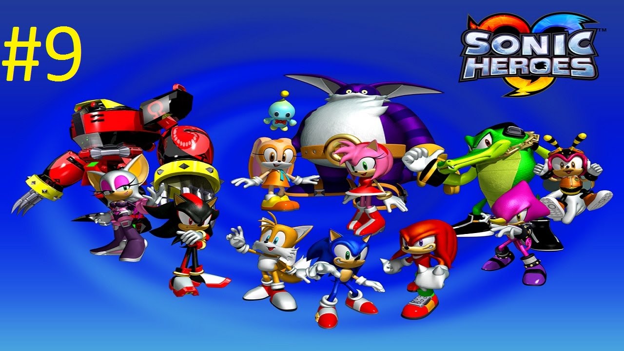 Kratos plays Sonic Heroes Part 9: I'm walking backwards! - YouTube