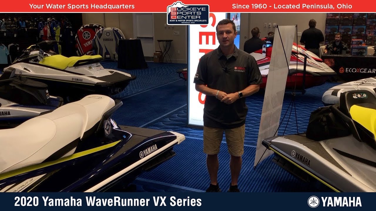 2020 Yamaha WaveRunner VX Series Walk Around Details - YouTube