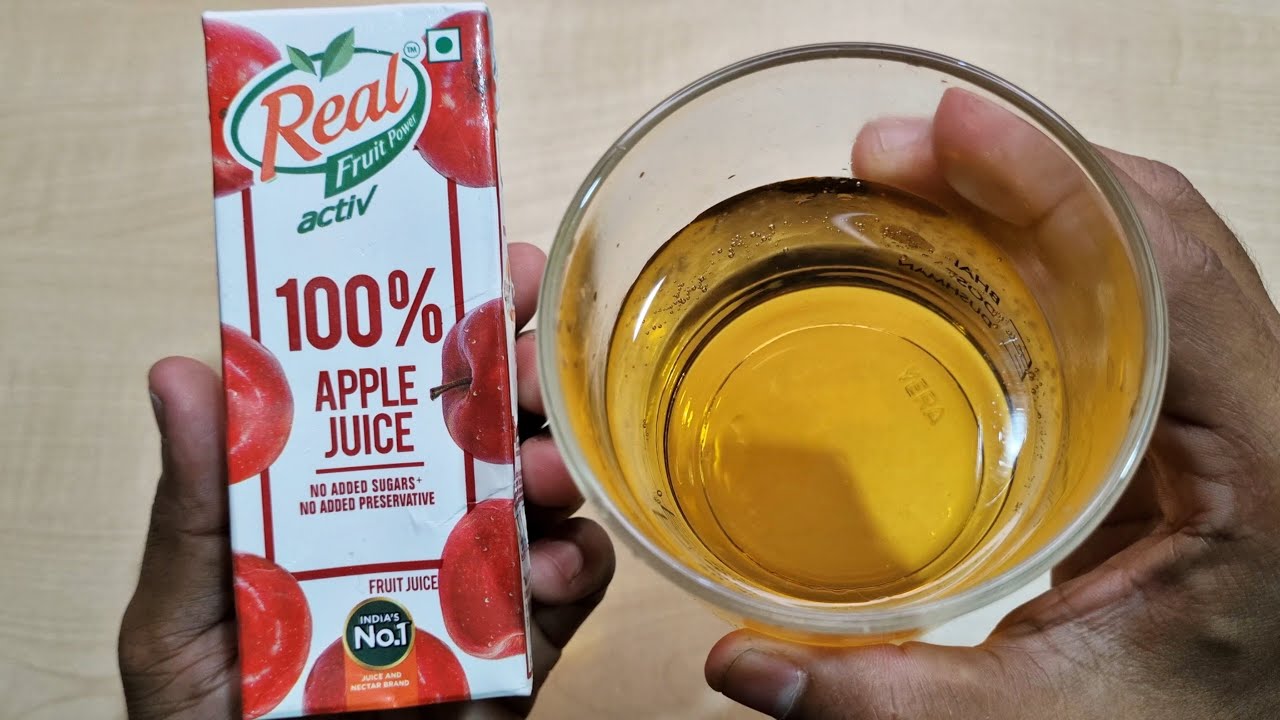 Réal Activ 100% Apple Fruit Juice | Ingredients, Taste, Price, Ad ...