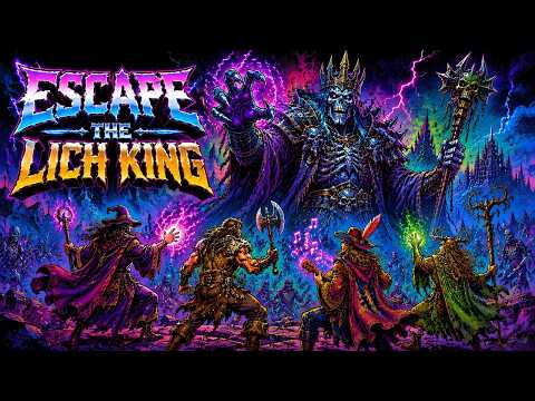 Music to Defeat the Lich King | 80s Heavy Metal & Retro Synthwave Undead Power