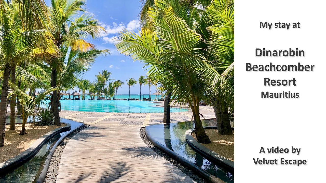 My stay at the Dinarobin Beachcomber Resort in Mauritius - YouTube