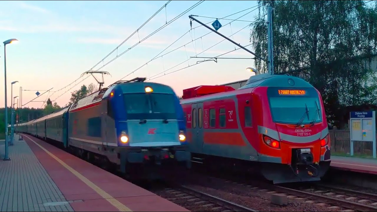 NJ 457 NIGHTJET - Zielona Góra (PL) - 28. + 30.7.2022 - YouTube