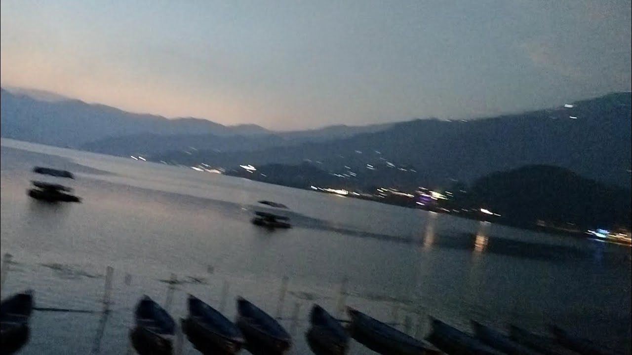 Fewa taal / an evening in lake side // beautiful Pokhara - YouTube
