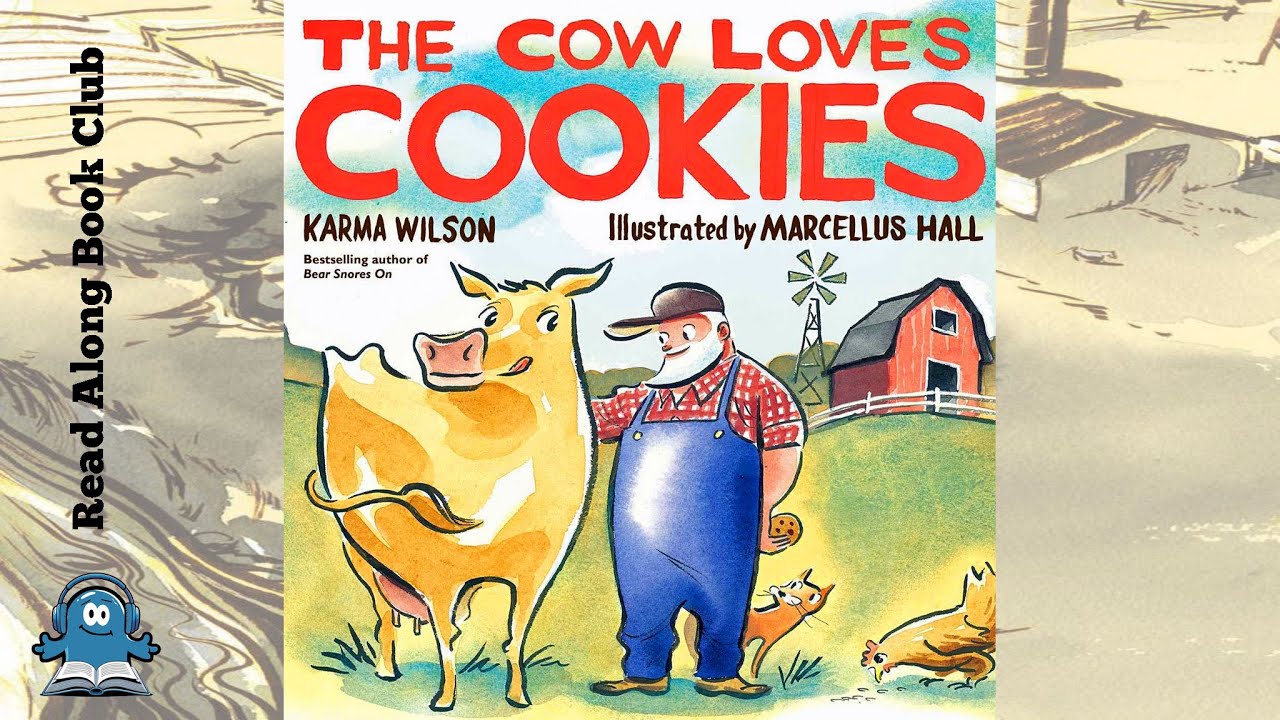 THE COW LOVES COOKIES 🐄 Easy To Read Along Book Read By Mr. Nick - YouTube