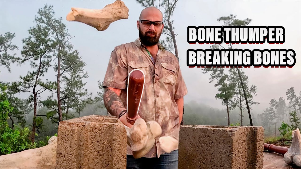 Bone Thumper Baton Smashing Bones & Watermelons - YouTube