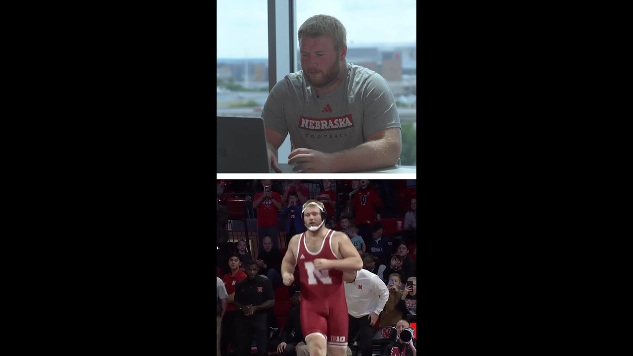 Film Breakdown with Nash Hutmacher | Nebraska Wrestling - YouTube
