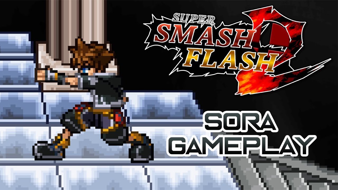 Super Smash Flash 2 Beta v1.2 Sora Gameplay - YouTube