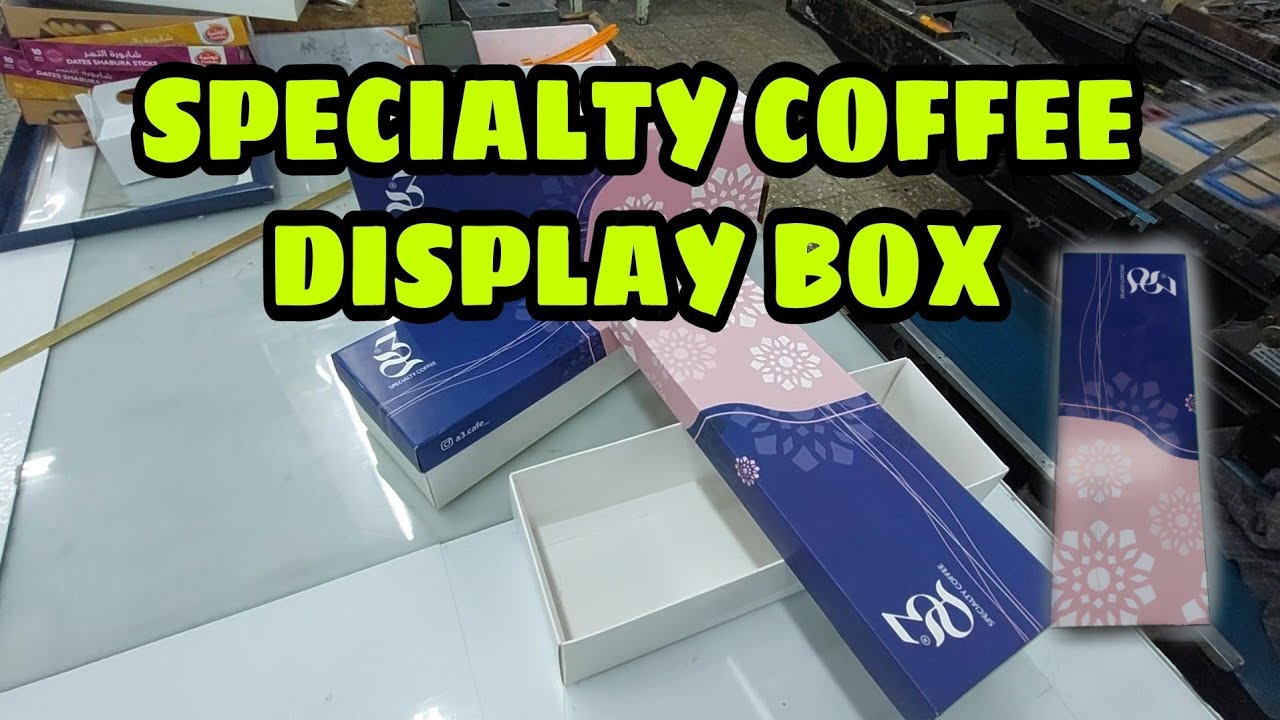 SPECIALTY COFFEE DISPLAY BOX/CJWAFU OFFICIAL - YouTube