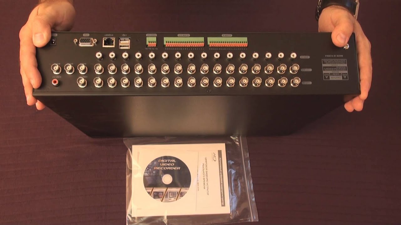 Обзор видеорегистратора Microdigital MDR-16800 - YouTube