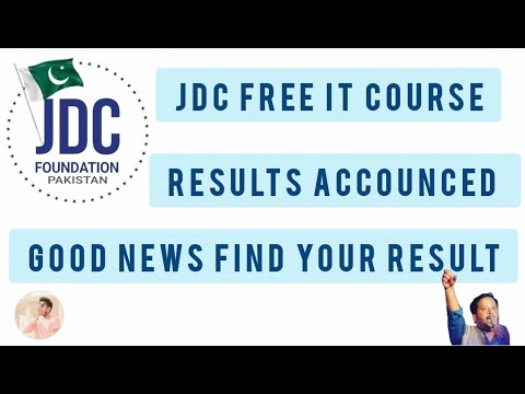 JDC Free IT Result | Good New JDC Result Announced 2022 | JDC IT City ...