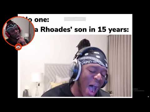 ksi reacts to lana Rhodes son😂