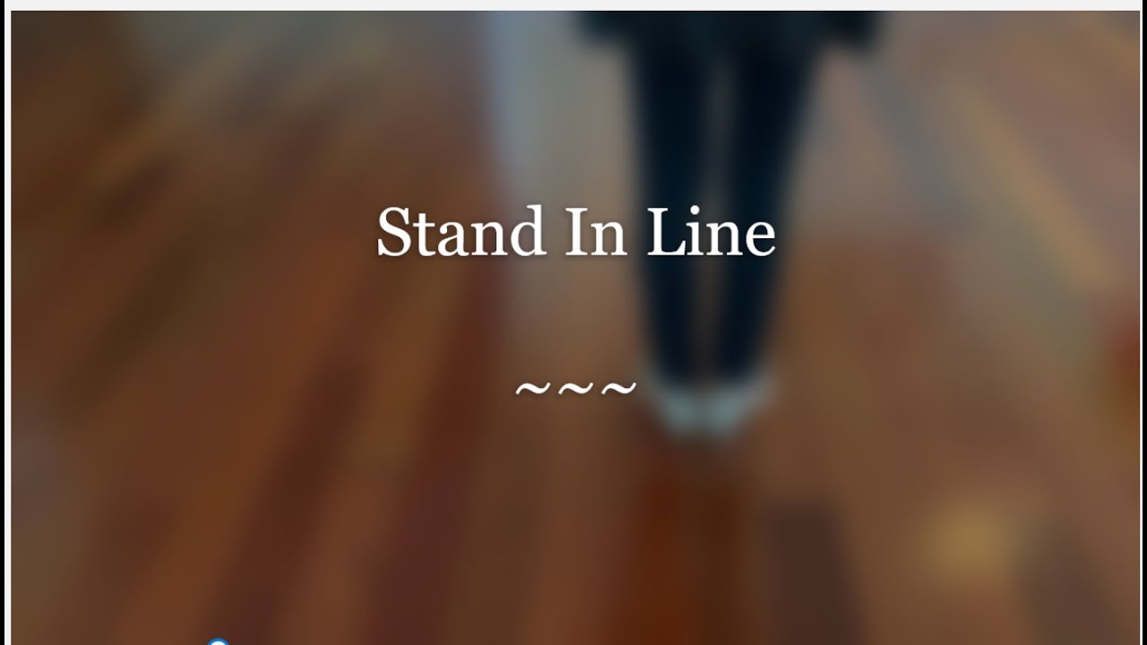 line dance walkthru - Stand In Line - YouTube