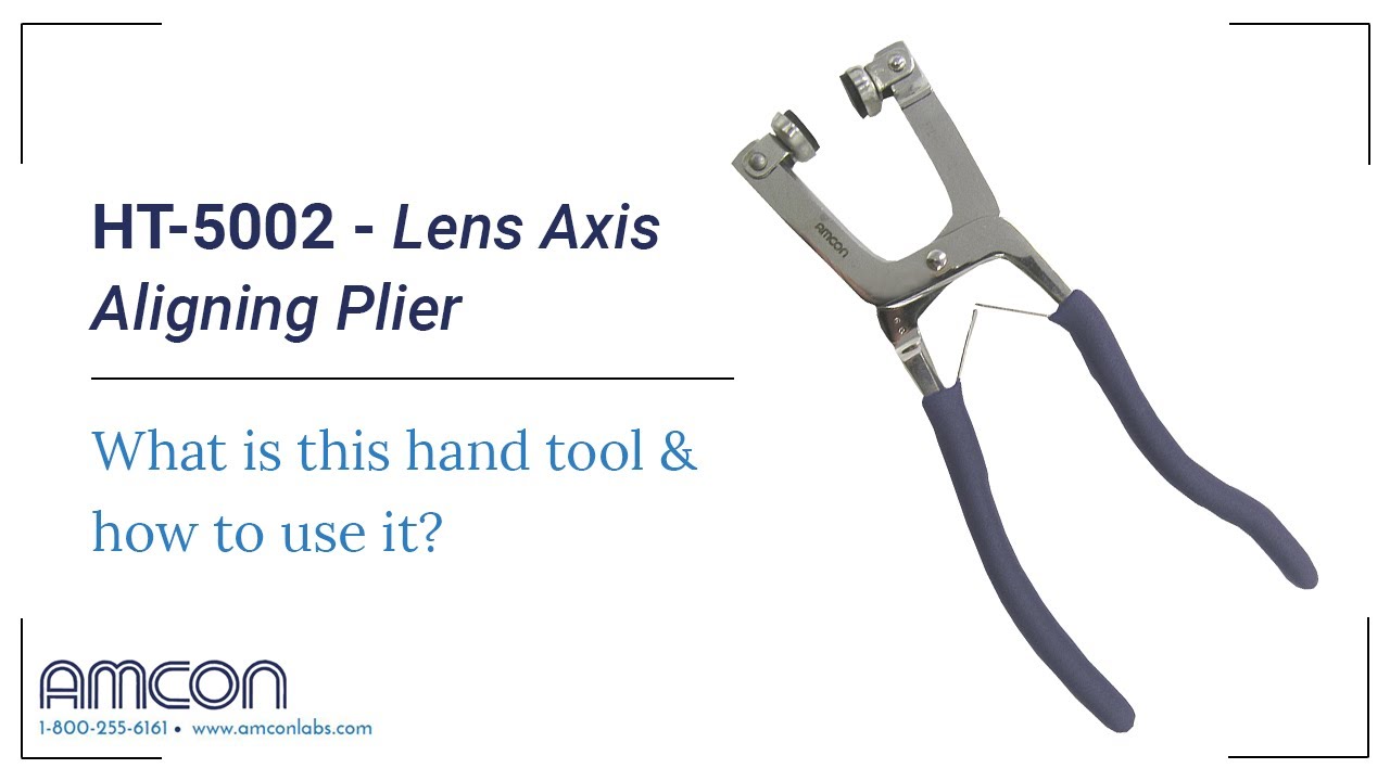 What is this hand tool and how to use it? - Lens Axis Aligning Pliers ...