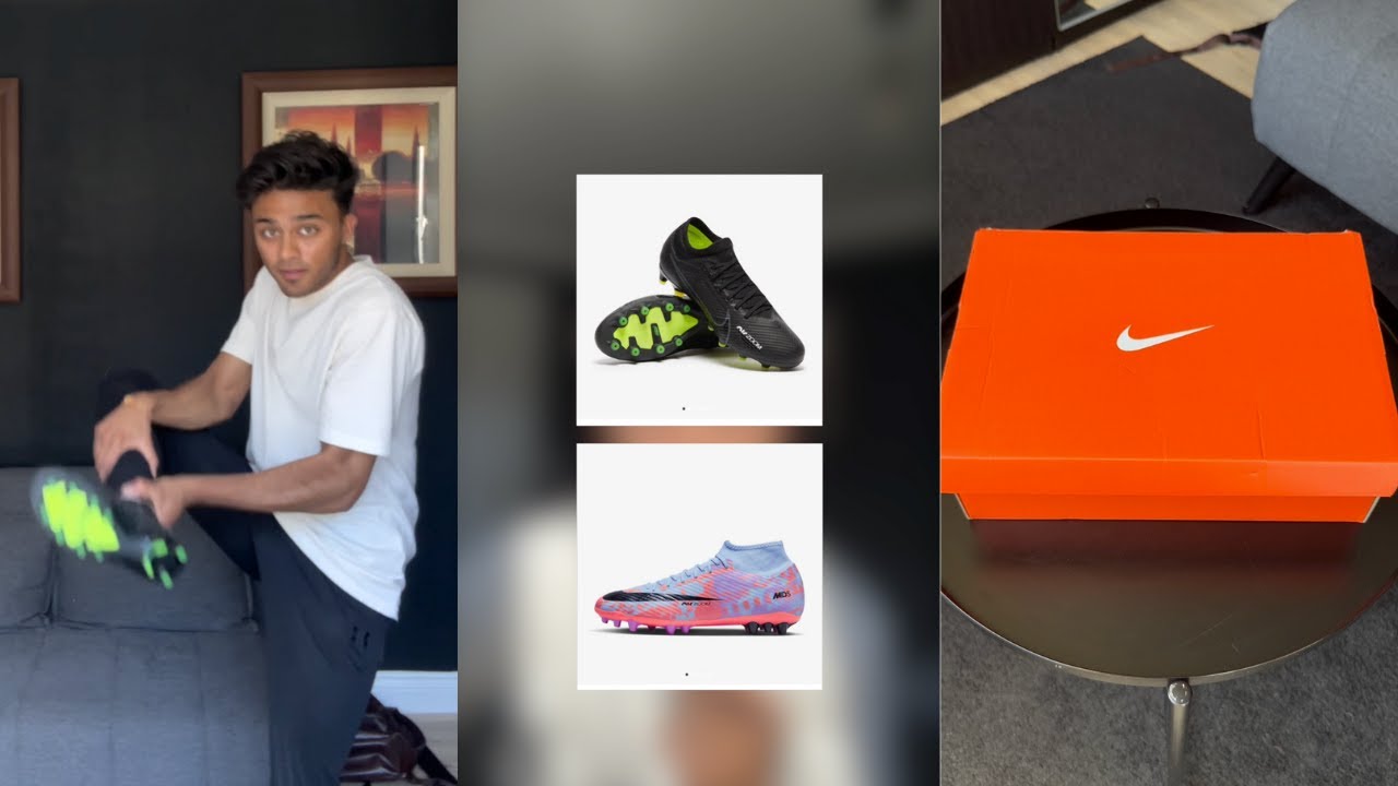 MY NEW FOOTBALL BOOTS - YouTube