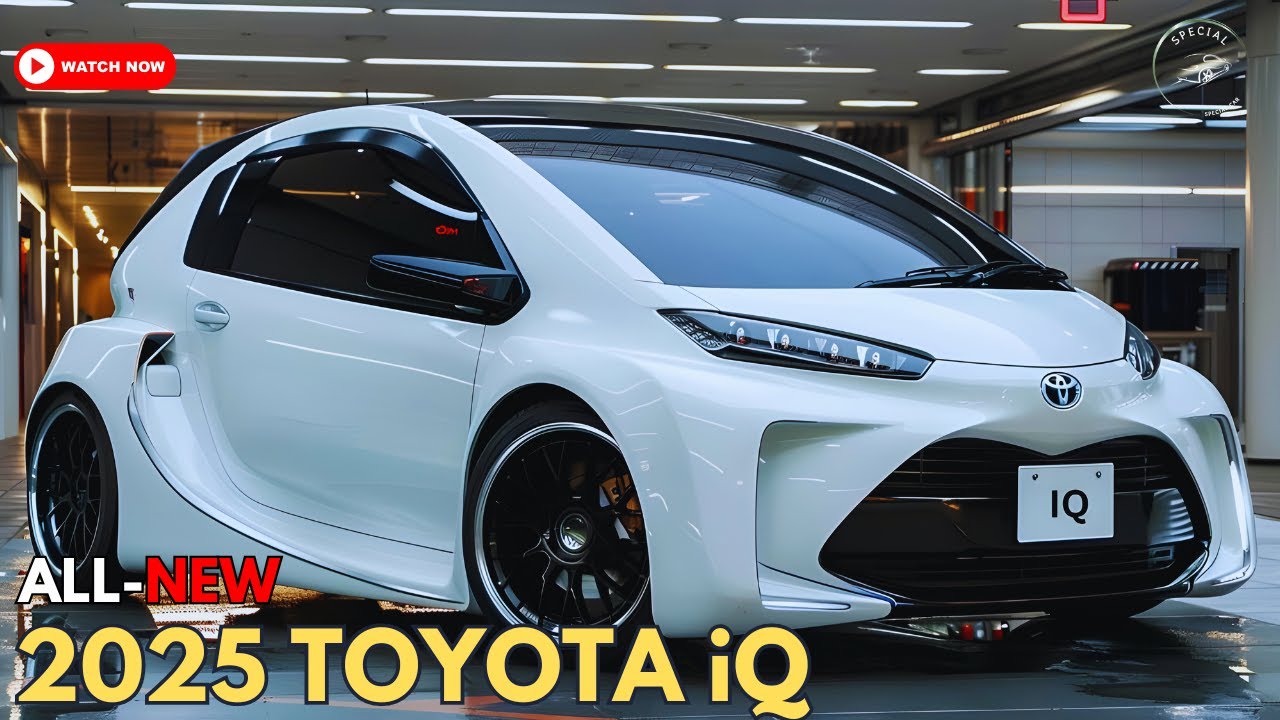 Amazing! All-New 2025 Toyota iQ New Model - Compact Design Concept ...