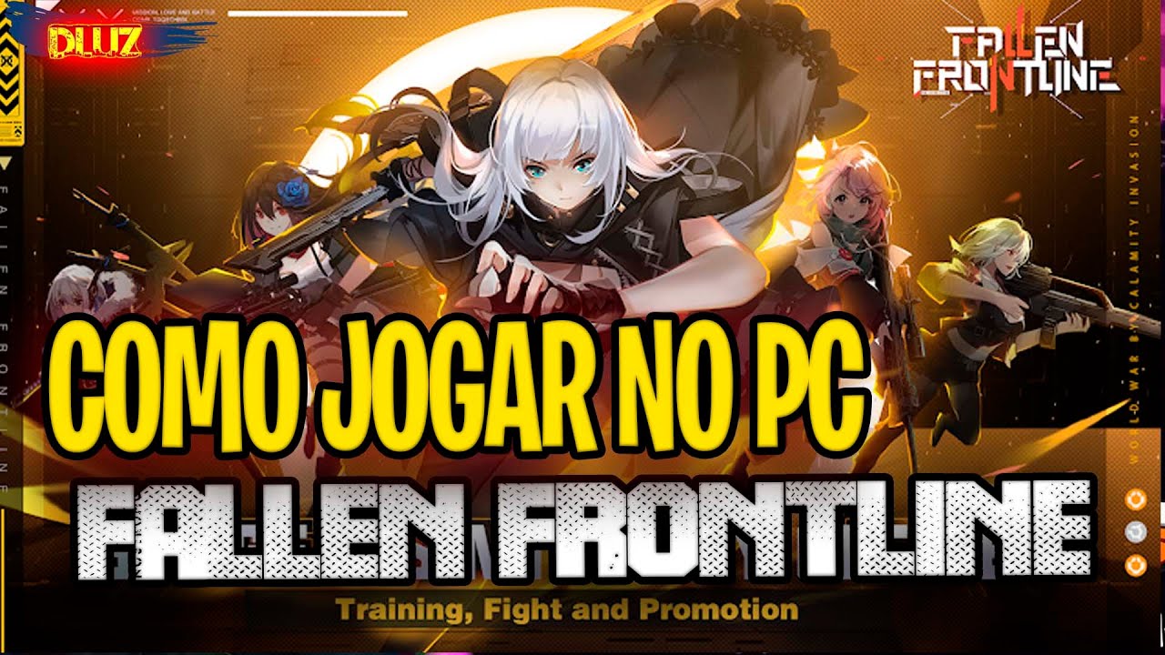 COMO JOGAR FALLEN FRONTLINE NO PC - YouTube