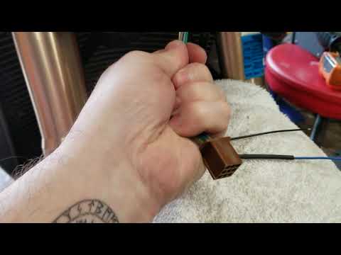 Metric bike diode kit installation: Part 1 - YouTube