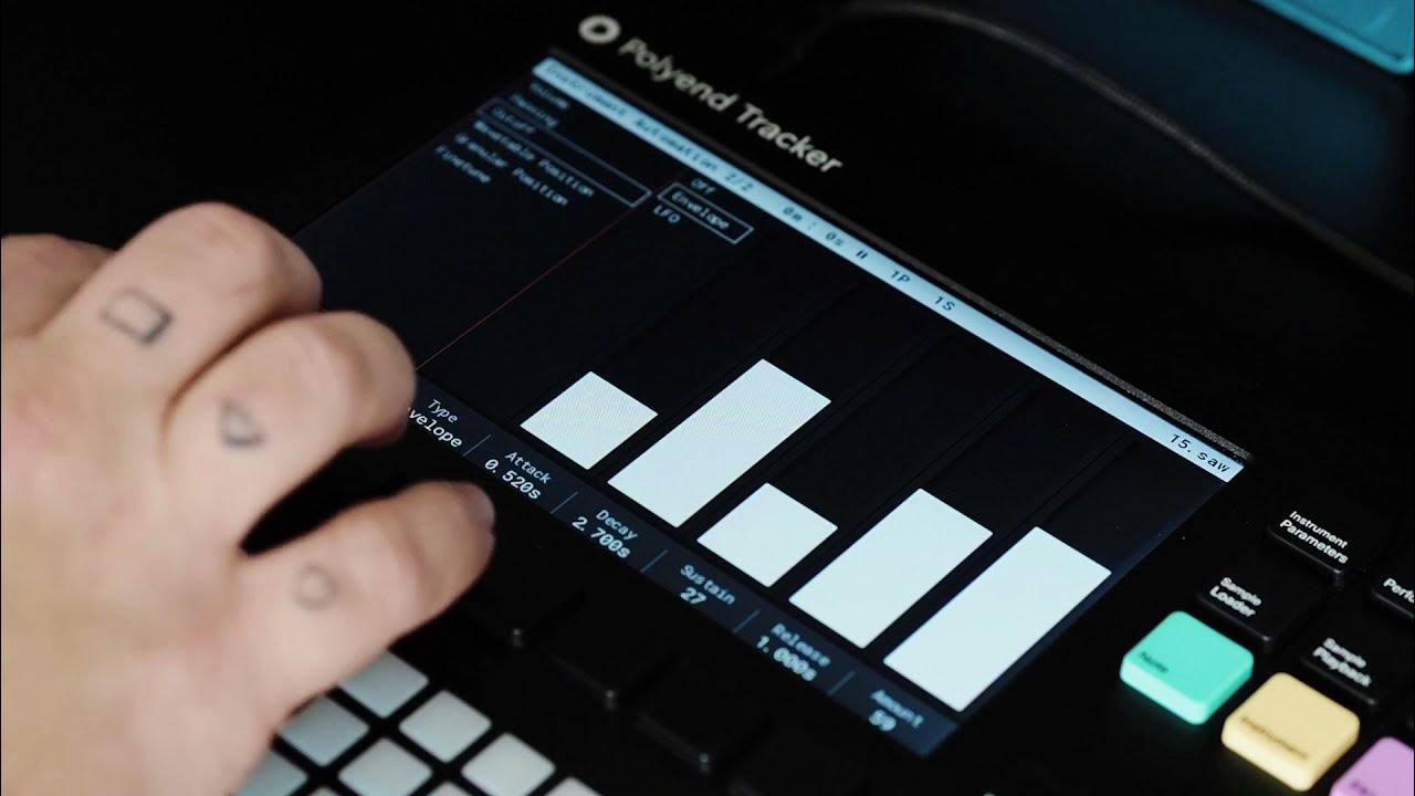 Polyend Tracker Subtractive Synthesis Tutorial - YouTube