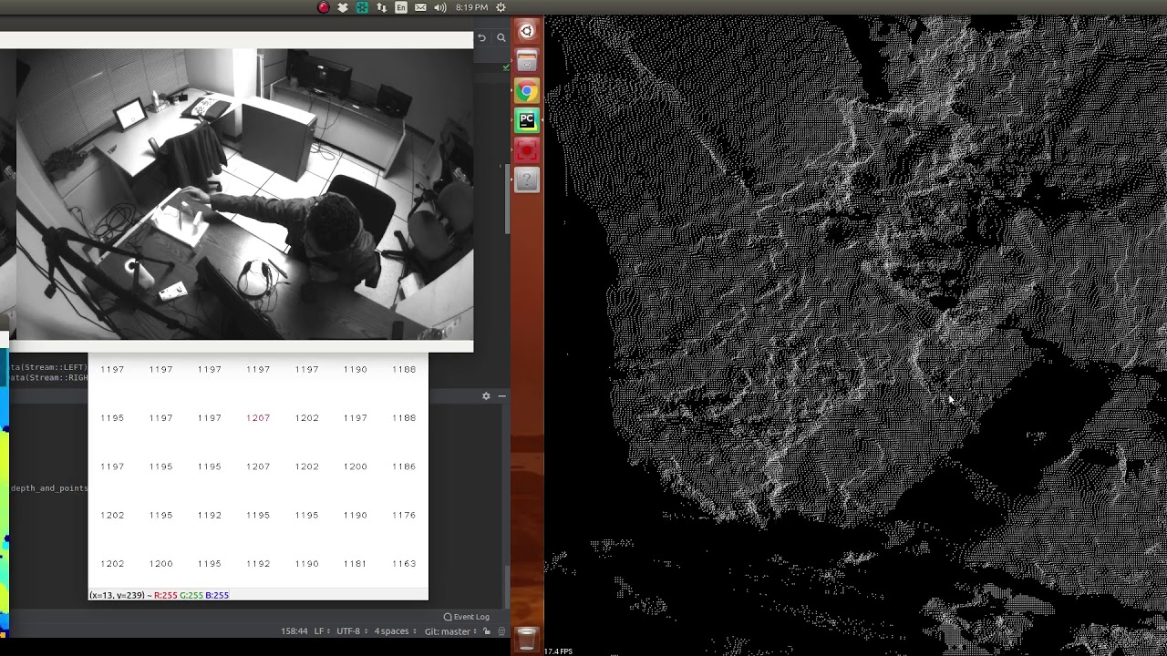 Effect of Lighting on Depth-Map & Point-Cloud of MYNT S1030 with IR set ...