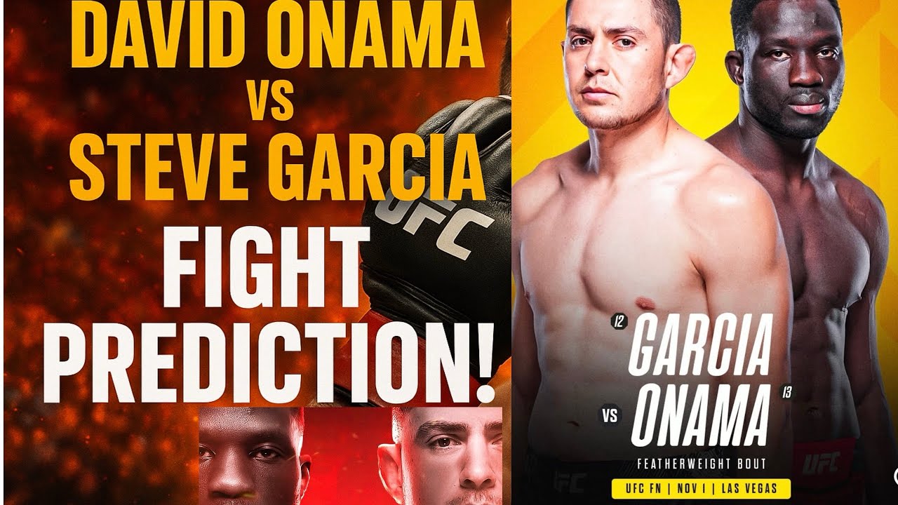 UFC Fight Night Vegas 110 predictions/breakdown| Steve Garcia vs David ...