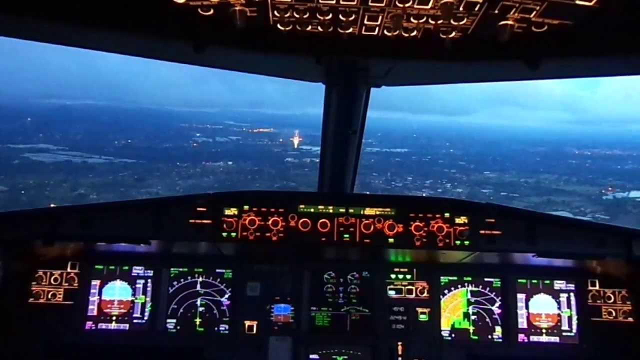 Landing at José María Córdova International Airport (SKRG), Airbus A320 ...