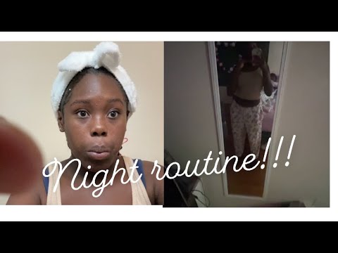 my night routine!! - YouTube