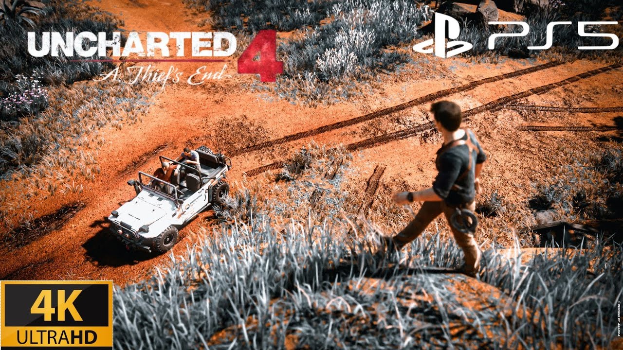 UNCHARTED 4 Gameplay PS5 4K 60 FPS Part 8 Walkthrough No commentary - YouTube