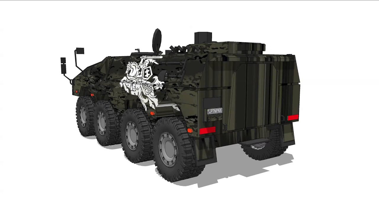 KMW Boxer, "Hawk" / Black_Green_Camo edition - YouTube