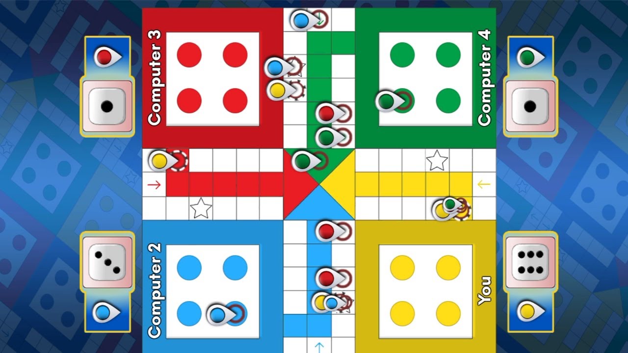 Ludo Game Super Fast Mode Gameplay In 4 Players #149 - YouTube