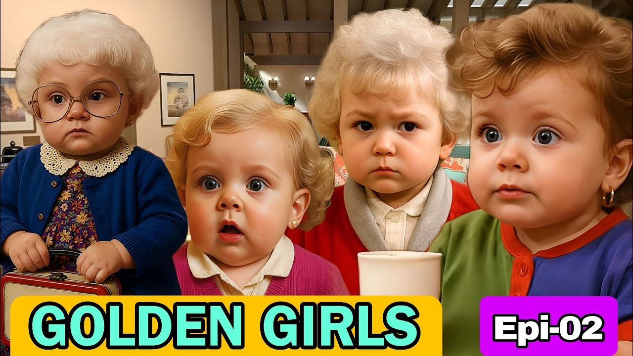 GOLDEN GIRLS BABY VERSION 😍THE GOLDEN GIRLS FUNNIEST MOMENTS IN BABY ...
