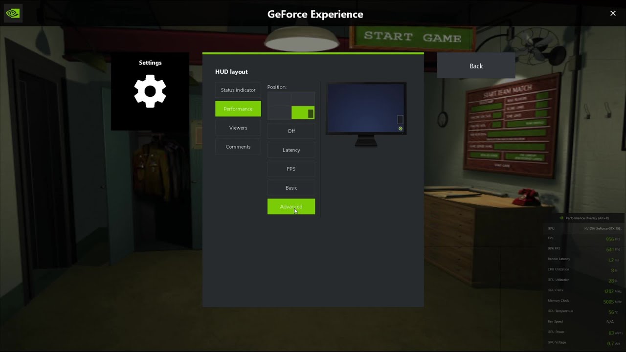 NVIDIA HUD Pt 3 Video Advanced stats. TEMP, FPS & More! - YouTube