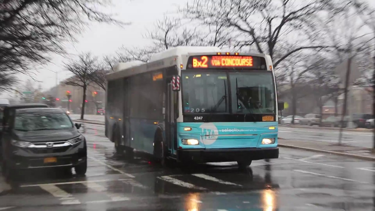 2009 Orion VII Next Gen #4247 on the Bx2 at Grand Concourse and 192nd ...