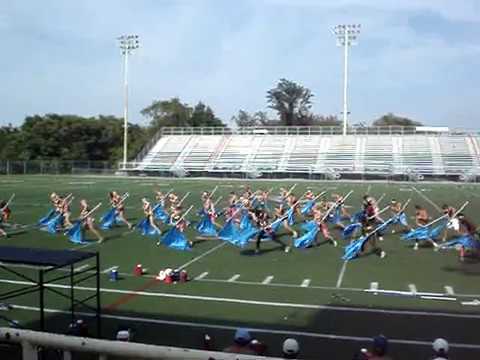 Bluecoats Color Guard 2010 - Opener - YouTube