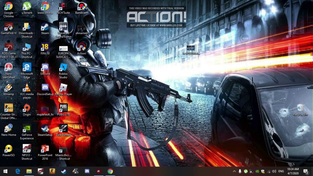 Tutorial fundal desktop - YouTube