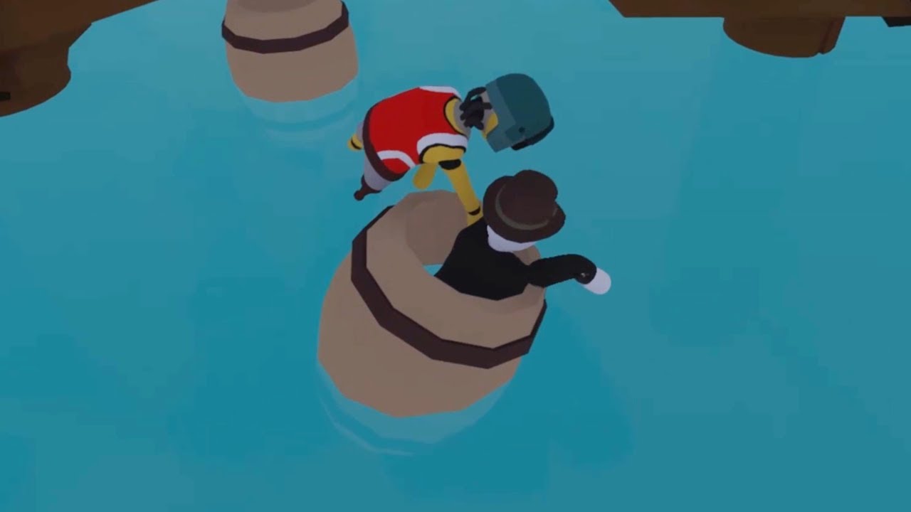 BARREL RIDE!! | Human: Fall Flat - Port - YouTube