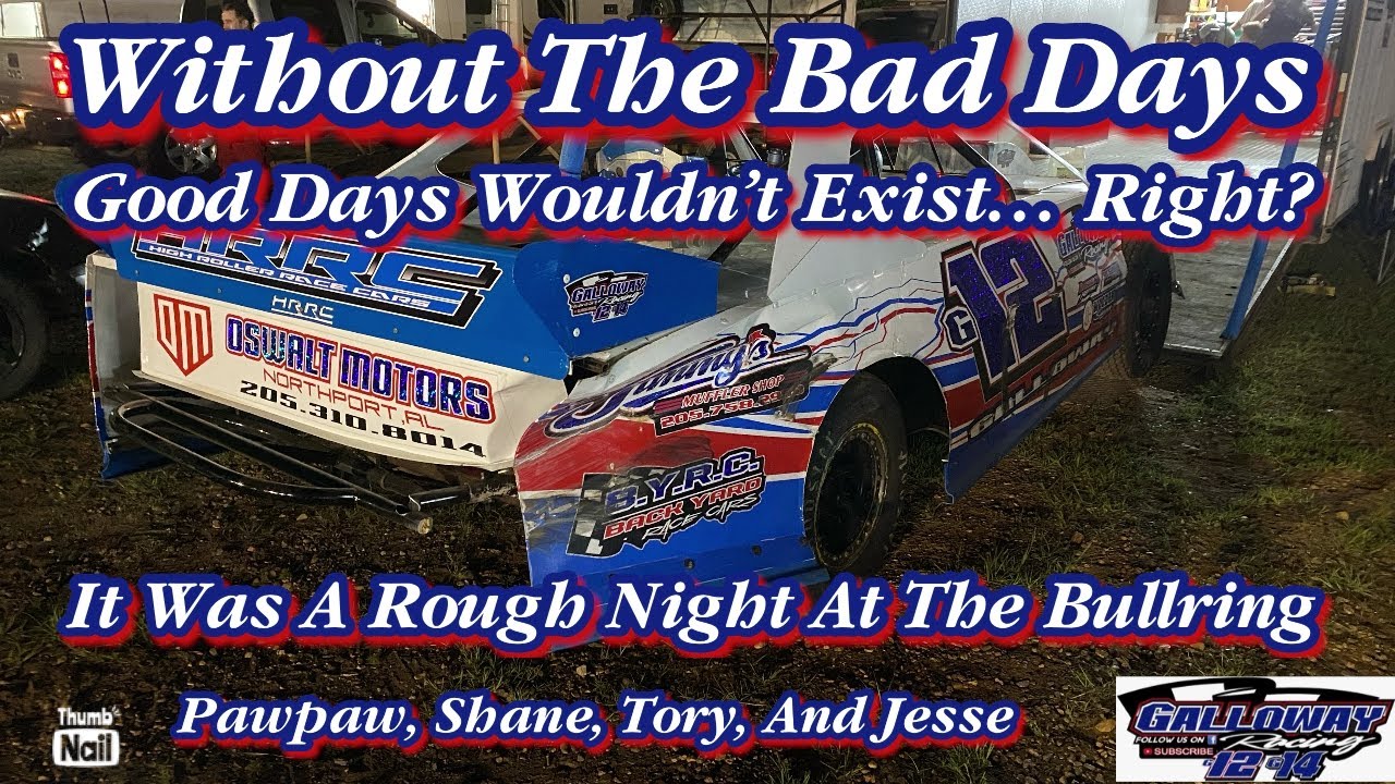 Back on track at Columbus Speedway “The Bullring”. It was not the night ...