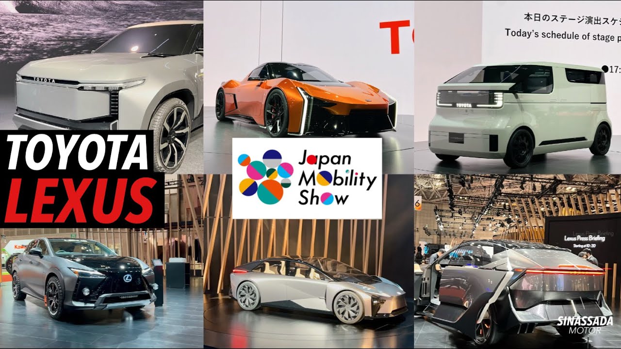 TOYOTA & LEXUS ในงาน TOKYO MOBILITY SHOW 2023 - YouTube