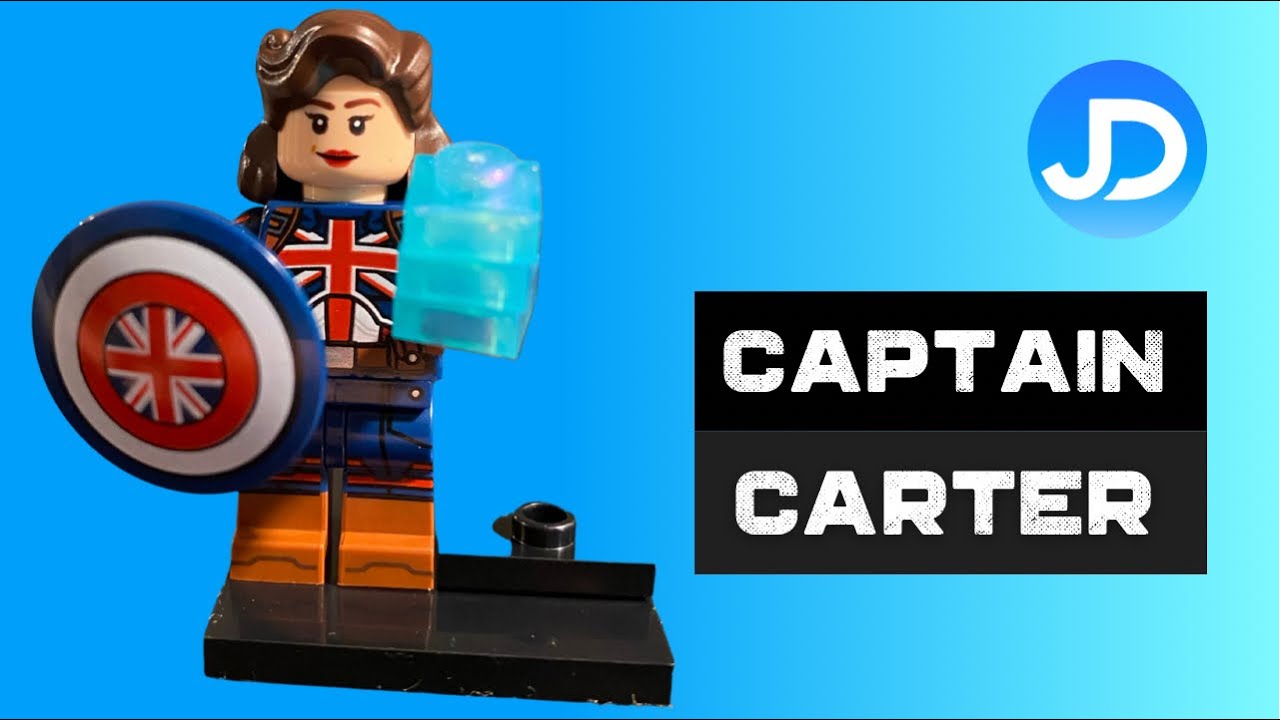 Lego Mini Figures Marvel Studios Captain Carter Peggy Carter - YouTube
