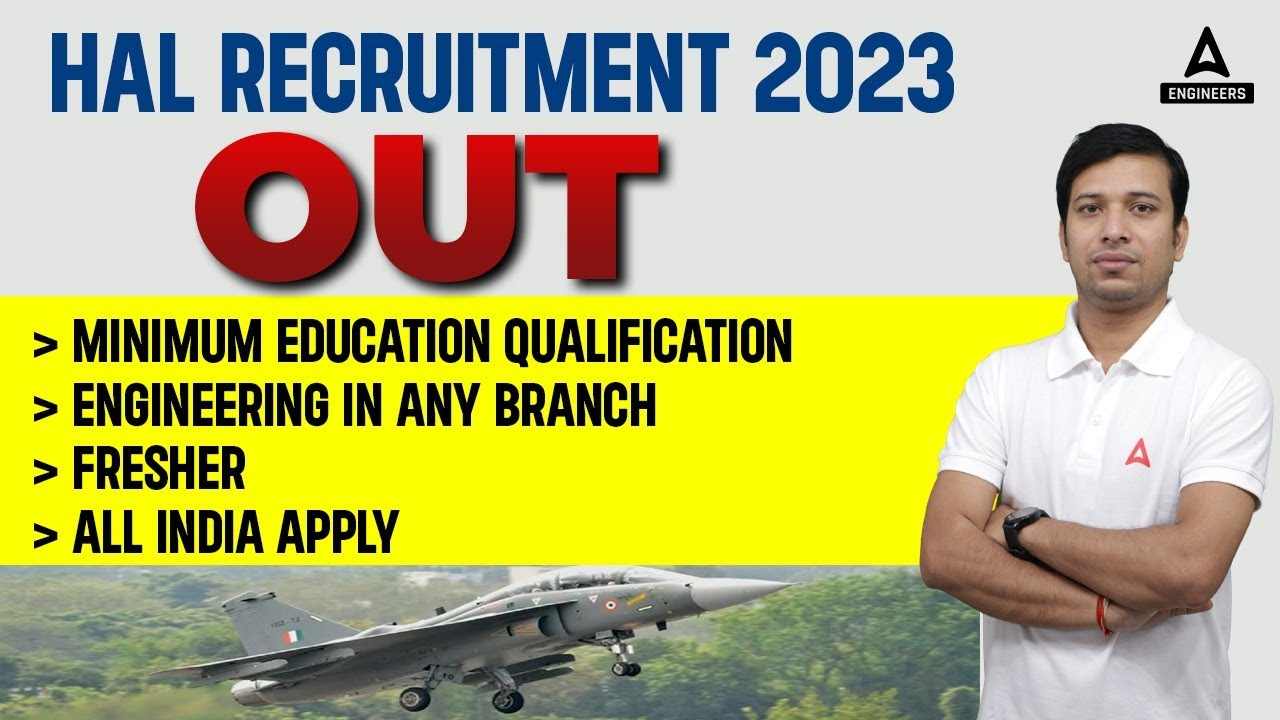 HAL Recruitment 2023 Notification Out | HAL Notification 2023 | HAL ...