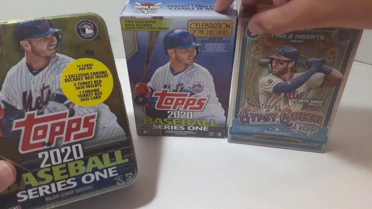 2020 Topps series 1 blaster box - YouTube