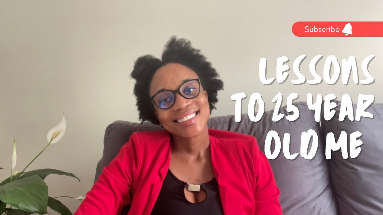 25 Life Lessons I learnt in 25 years | Reba M. | South African YouTuber ...