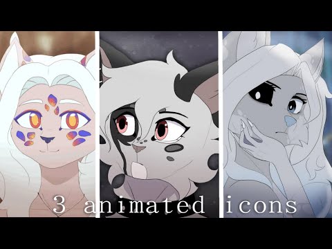 3 animated icons - YouTube