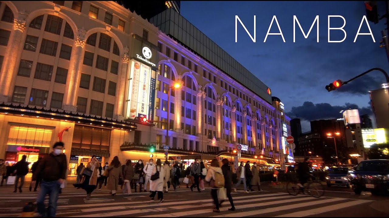 なんば散歩2/Namba walk 2【4K】 - YouTube